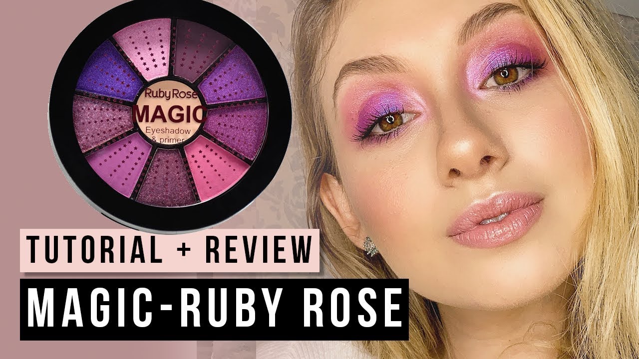 Tutorial Paleta MAGIC - RUBY ROSE | TUTORIAL - YouTube