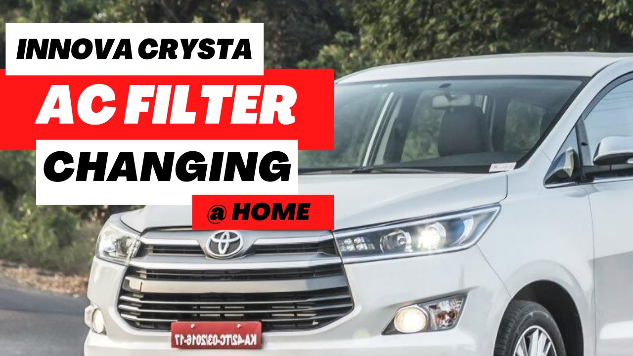 innova crysta AC filter change at home | AC ഫിൽട്ടർ എളുപ്പത്തിൽ മാറ്റാം ...
