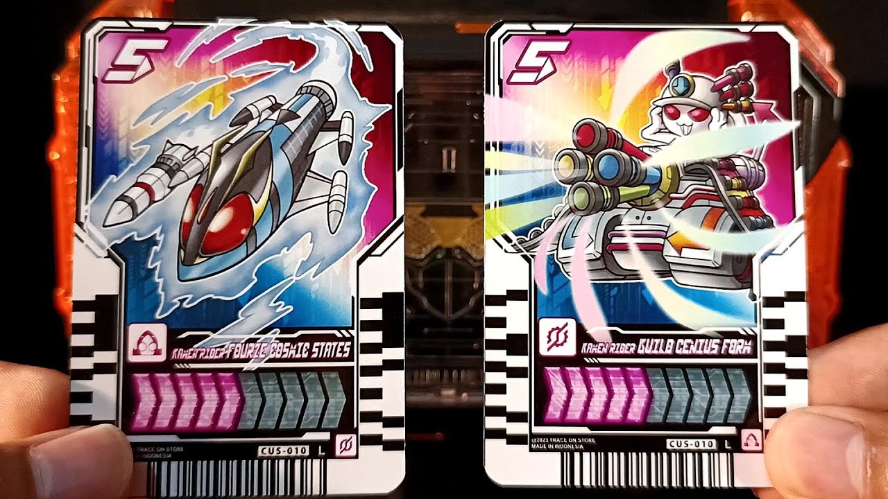 FOURZE COSMIC CHEMY x BUILD GENIUS CHEMY CUSTOM CARD! Kamen Rider ...