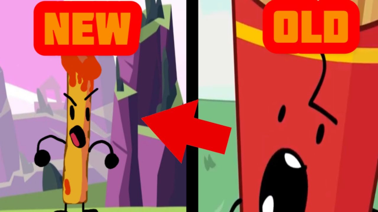 I Remade 5 BFDI Characters In My Own Style! #bfdi - YouTube