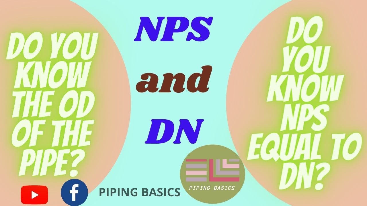 Do you know NPS equal to DN ? Do you know the OD of the pipe? | NPS and ...