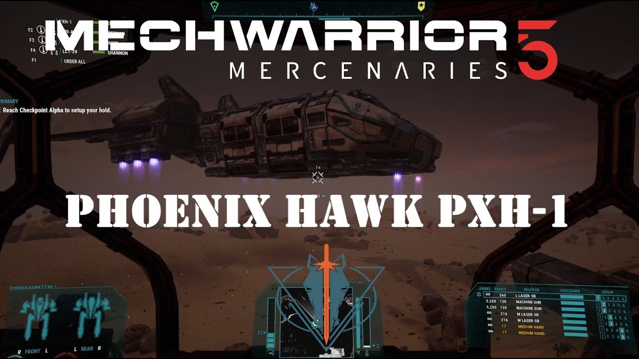 MW5 - Phoenix Hawk PXH-1 - YouTube
