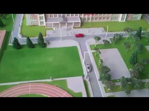 KIRGIZİSTAN OKUL MAKETİ www.silüetmaket.com ankara maket atölyeleri