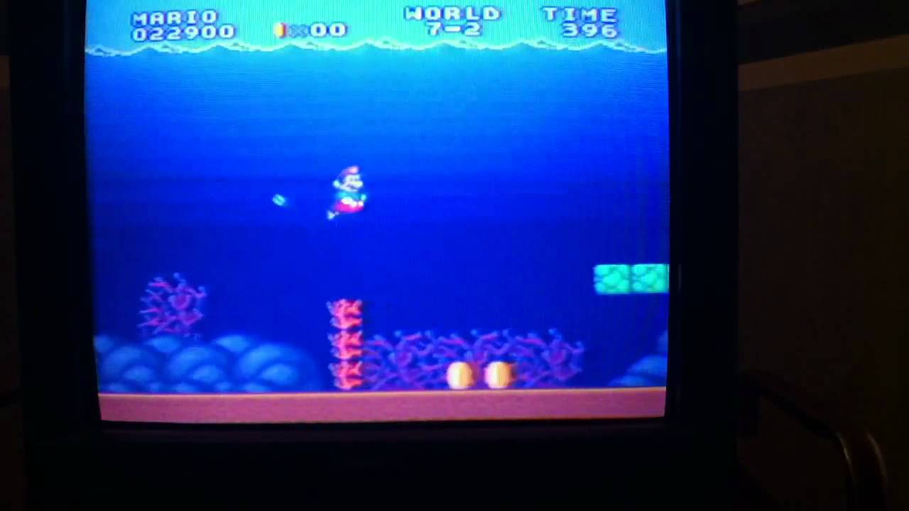 Super Mario 1985 bowser throws to many hammers - YouTube