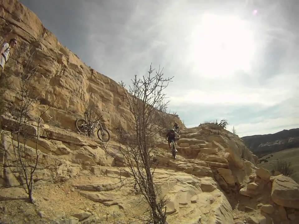 Horsethief Bench gnarly intro - YouTube