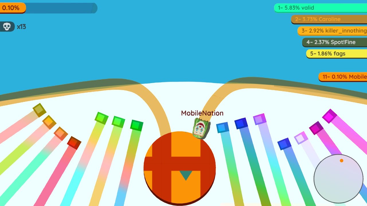 Paper.io 2 INSTANT WIN! JOKER SKIN 100% MAP CONTROL - YouTube