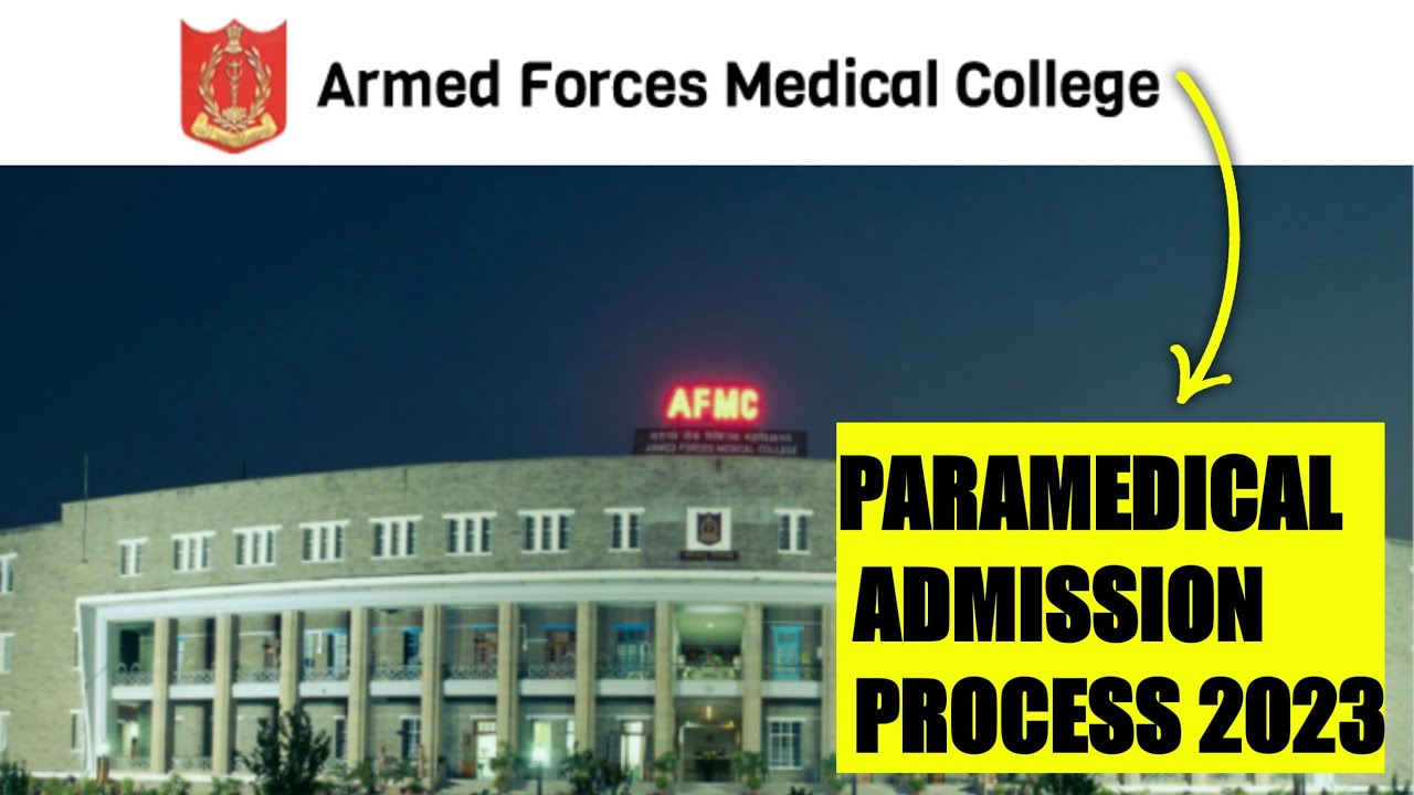 AFMC BSC NURSING/PARAMEDICAL ADMISSION ? | NO NEET ? - YouTube