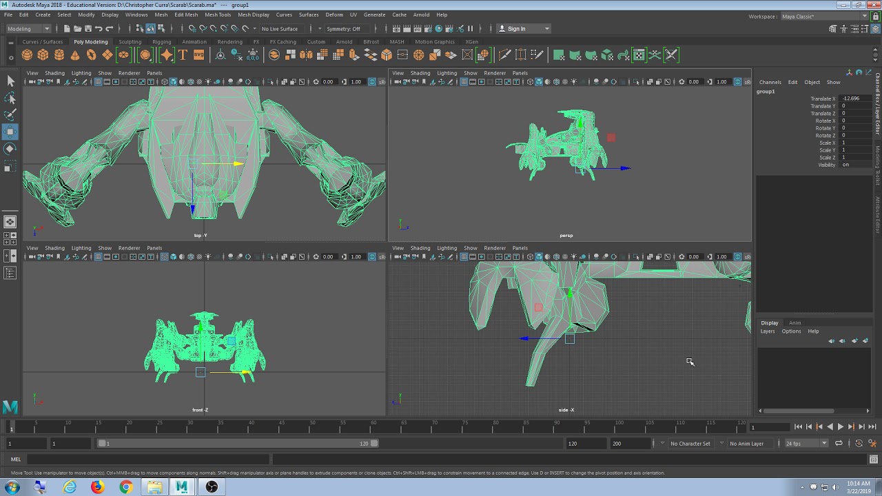 Rigging Class - Halo Scarab Rig - YouTube
