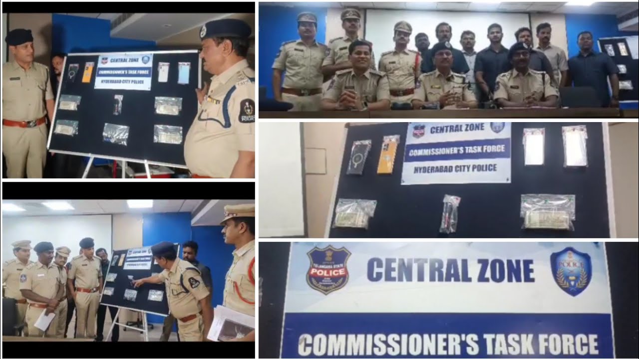 Central Zone Task Force Nabbed a Robbery Gang Four Held Recovered Cash ...
