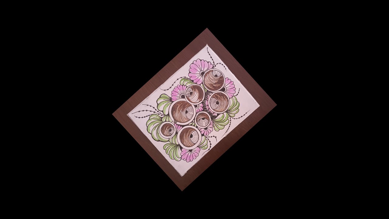 How To Draw Pattern - Dark Busters Zentangle || Zentangle dark busters ...