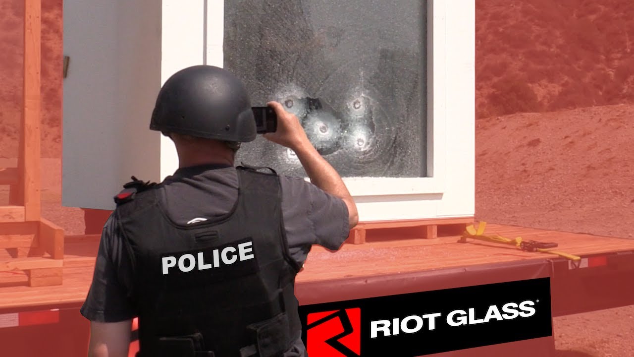 Riot Glass® for Forced Entry and Ballistic Attacks - YouTube