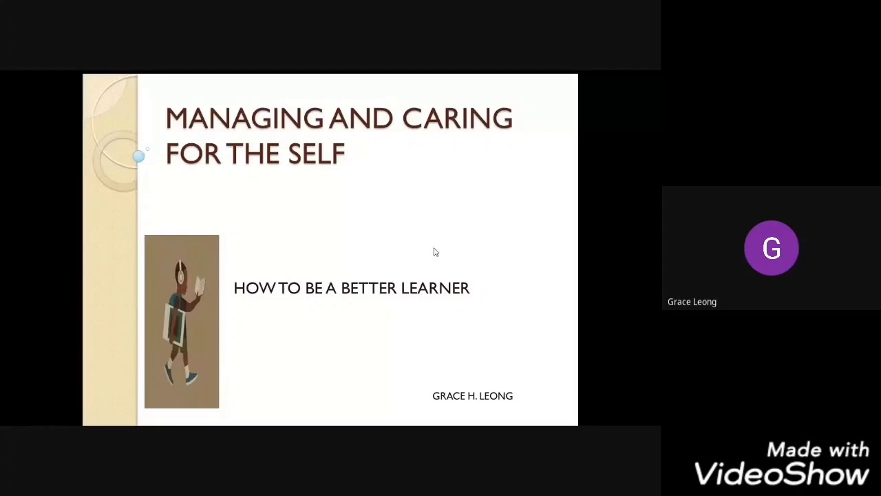 UNDERSTANDING THE SELF : How To Be A Better Learner - YouTube