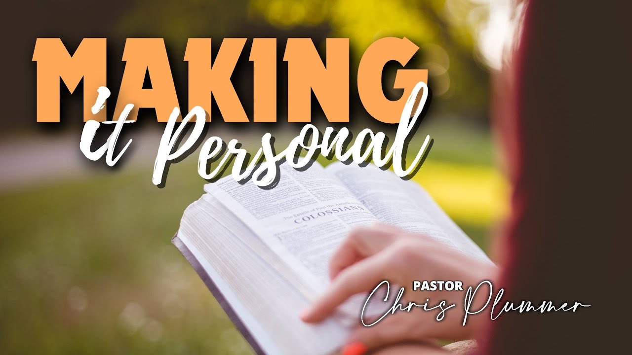 MAKING IT PERSONAL - YouTube