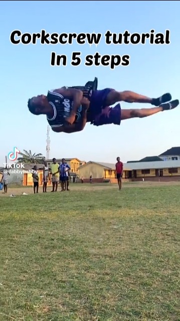 5 steps to learn to corkscrew flip #leeroybackflips #corkscrew #how # ...