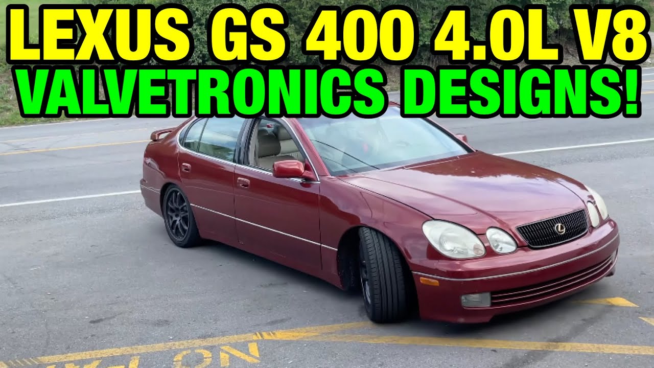 1999 Lexus GS 400 4.0L V8 Dual Exhaust w/ VALVETRONICS MUFFLERS! Valves ...