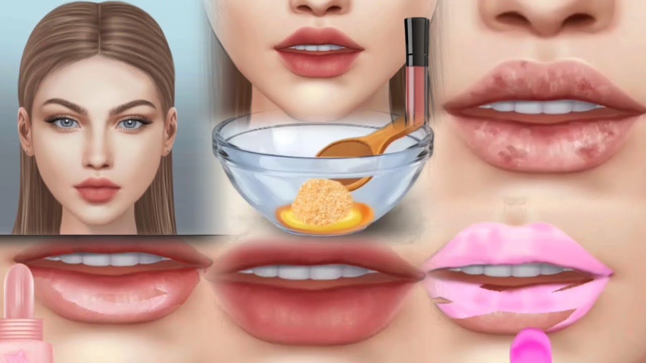 ASMR | Viral Most Moist LIP CARE | From chapped lips to shiny and ...