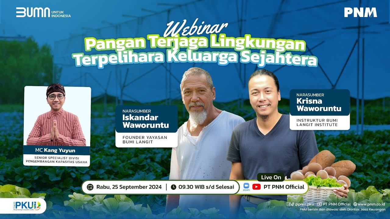 WEBINAR "Pangan Terjaga Lingkungan Terpelihara Keluarga Sejahtera ...