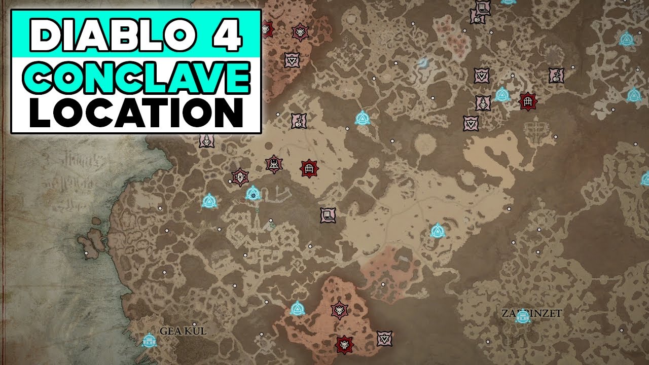 DIABLO 4 CONCLAVE DUNGEON LOCATION - YouTube