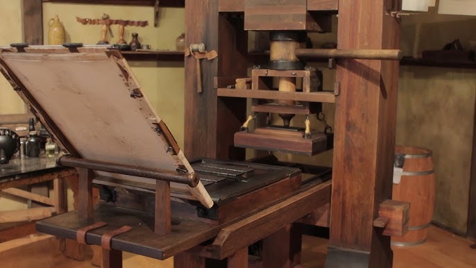 Gutenberg Printing Press Diagram