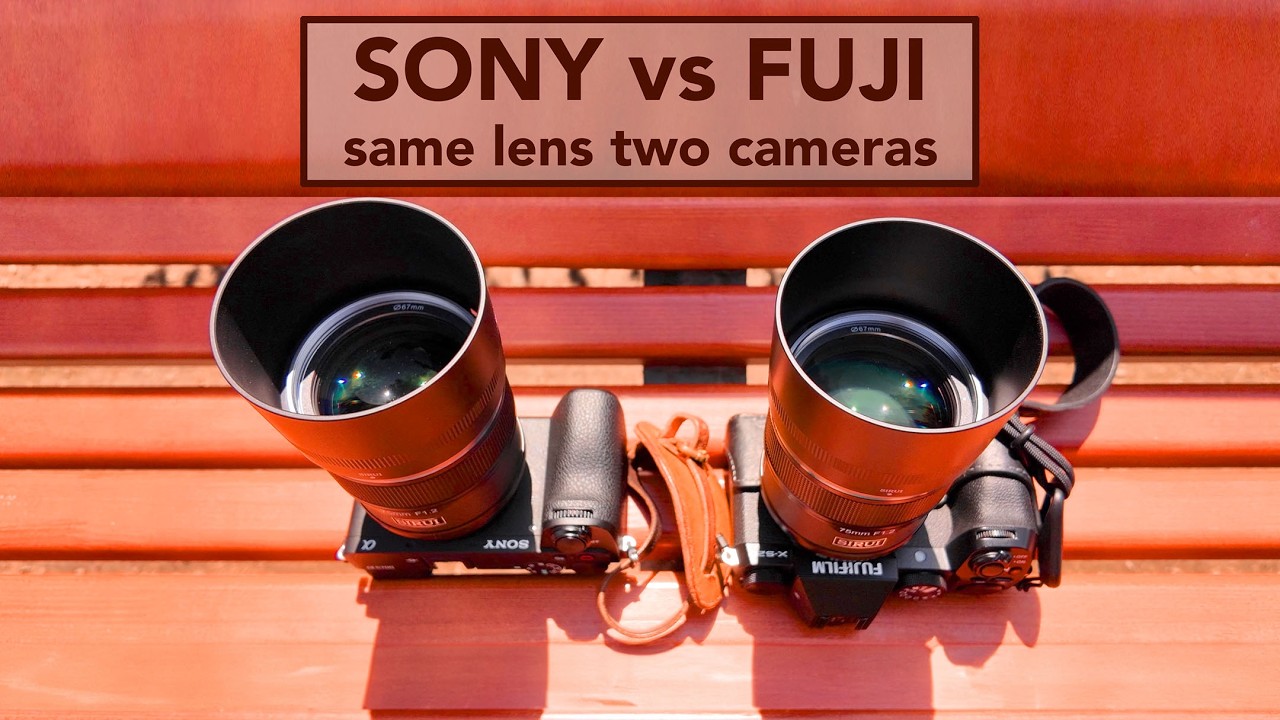FUJI vs SONY –Same Lens Two Cameras, Which Is Better? - YouTube
