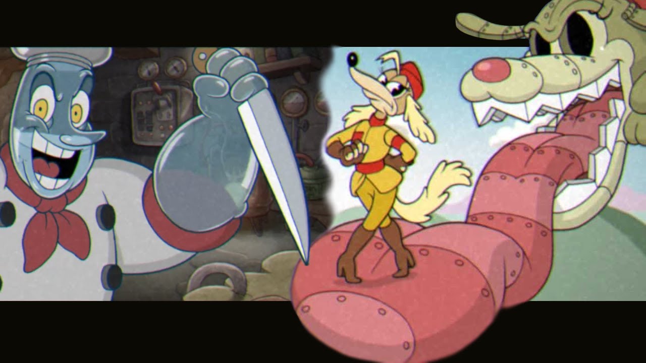Erm... Dog bossfight in Cuphead... (+ salt guy i guess) - YouTube