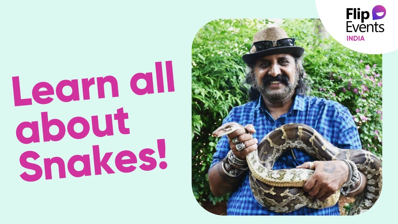 Learning about Snakes from Mr.Snake Shyam - YouTube