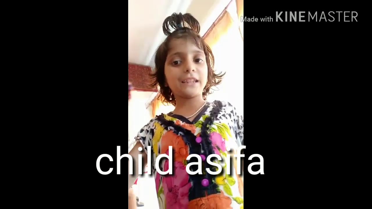 Kashmir / child asifa old video - YouTube