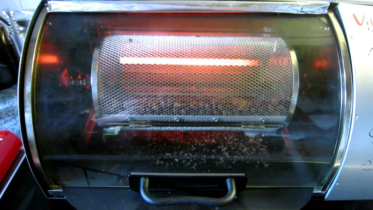 VitalGrill als Kaffeeröster (2/3) coffee roaster / home roasting - YouTube