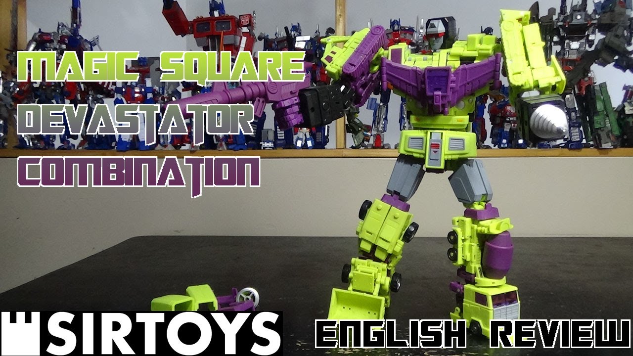 Video Review for Magic Square - Devastator Combination - YouTube