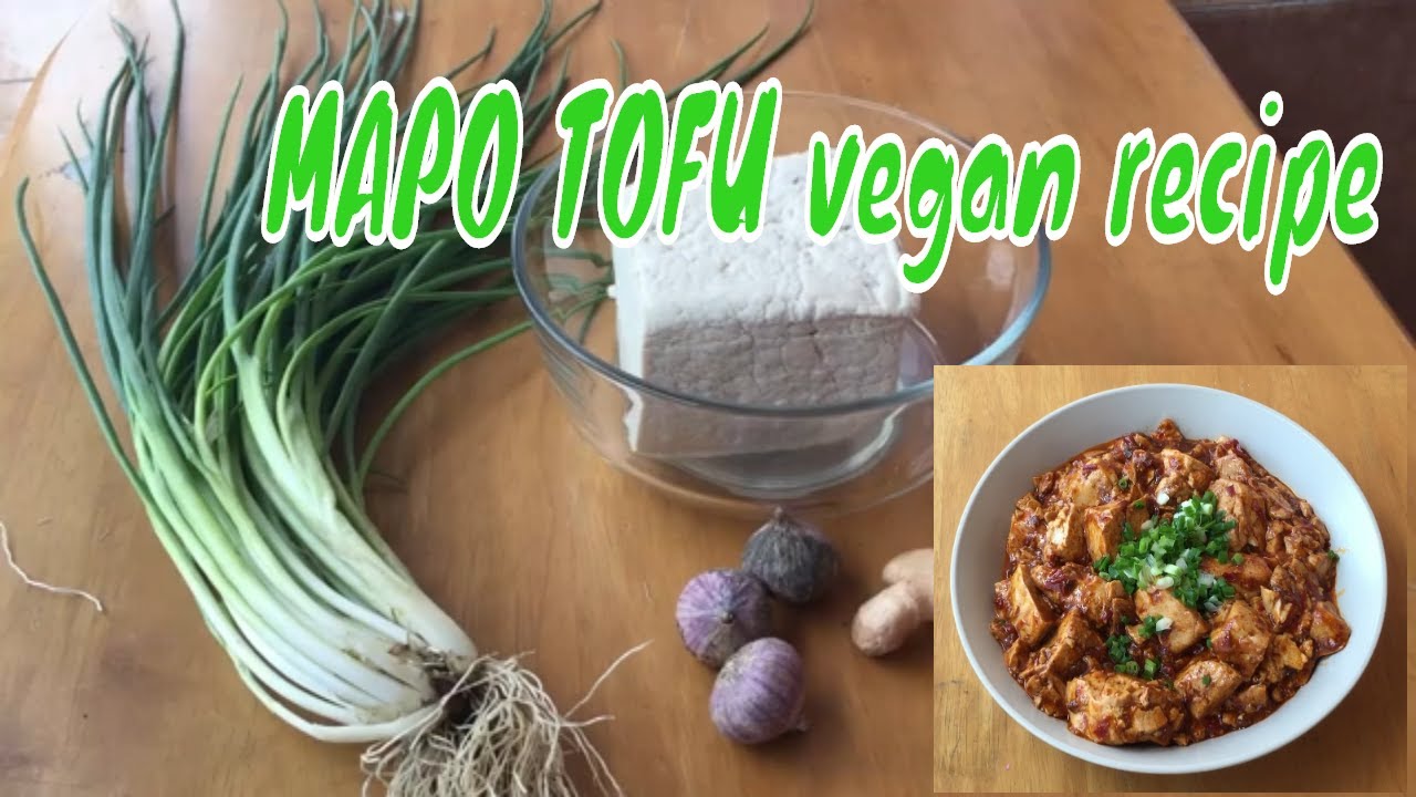 Healthy food|Veggie|Losing weight| Mapo Tofu vegan recipe - YouTube