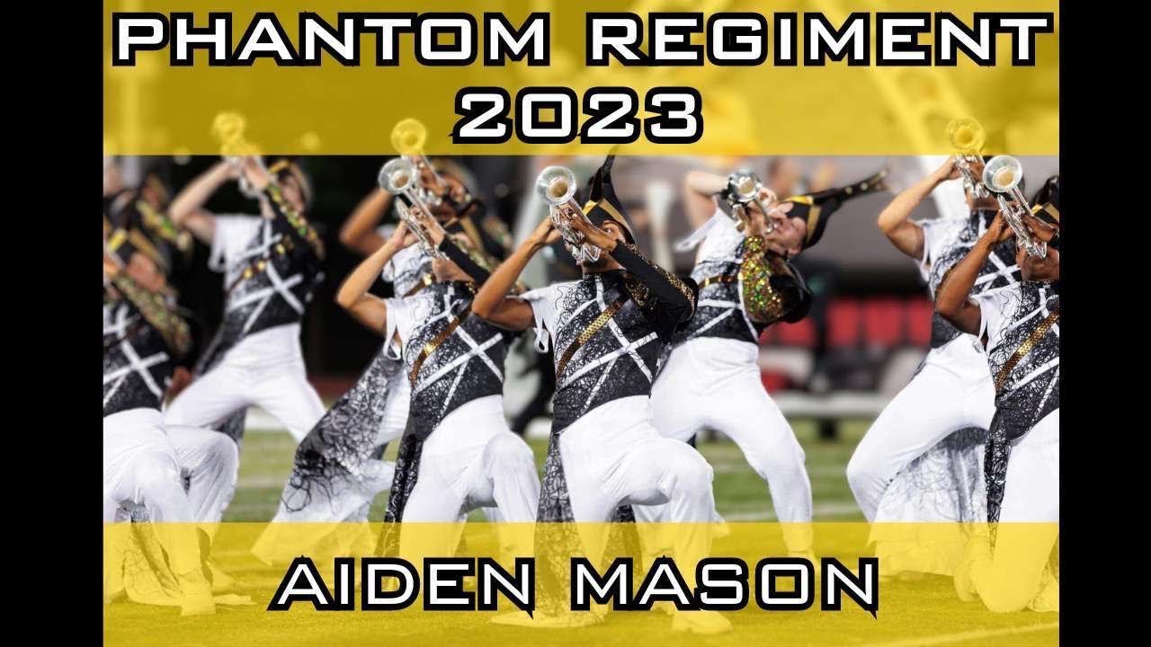 Phantom Regiment 2023 Trumpet Headcam | Aiden Mason | - YouTube