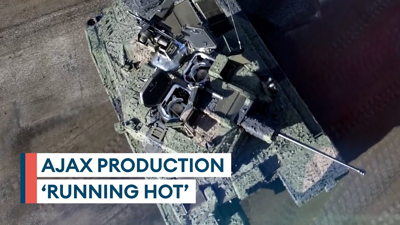 Army's Ajax vehicle programme has 'turned a corner', minister says ...