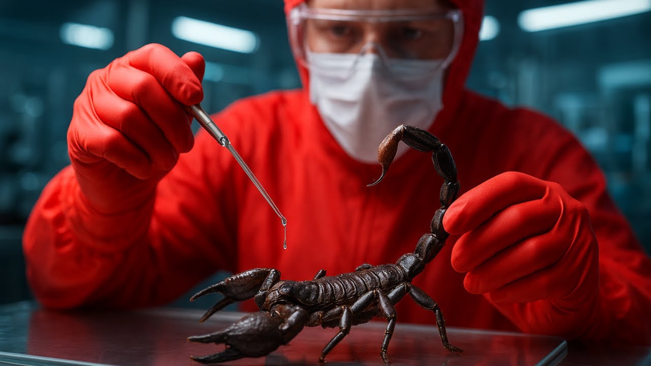 Inside the Scorpion Venom Industry – From Sting to Science - YouTube