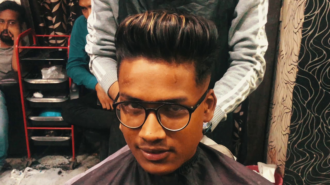 Vlog - 2 let's go for a haircut |Ansh Thakur|styling scissors - YouTube