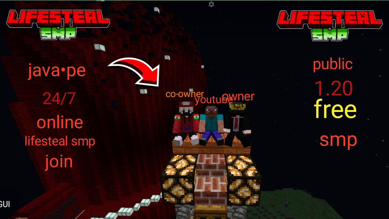 Minecraft public smp ip port 1.20 minecraft server🔥 | 24/7 online ...