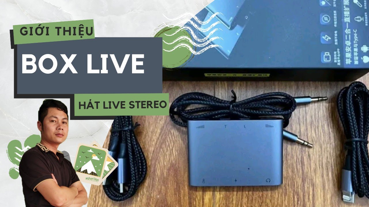 Box Live Đàm Thoại Hai Chiều Cho Ra Âm Thanh Stereo | VU studio - YouTube
