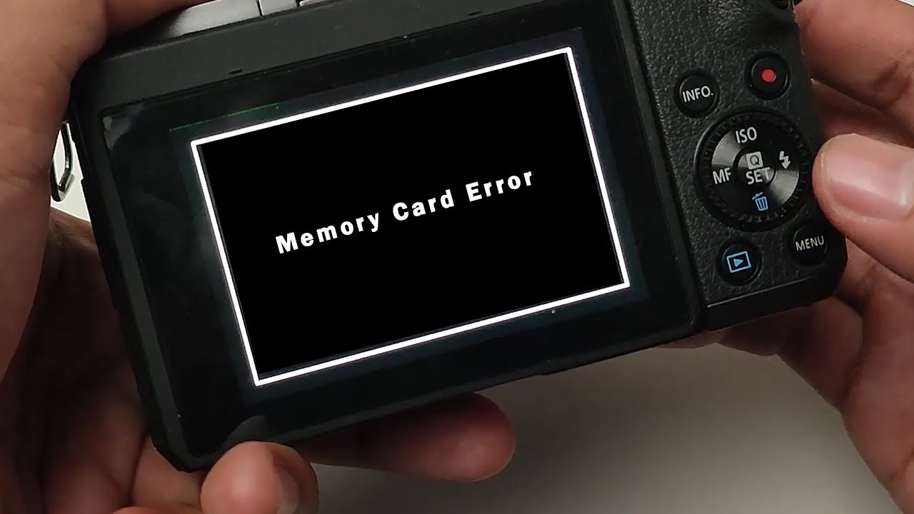 Cara Mengatasi Memori Error di Canon EOS M6 M5 M3 M200 M100 - YouTube