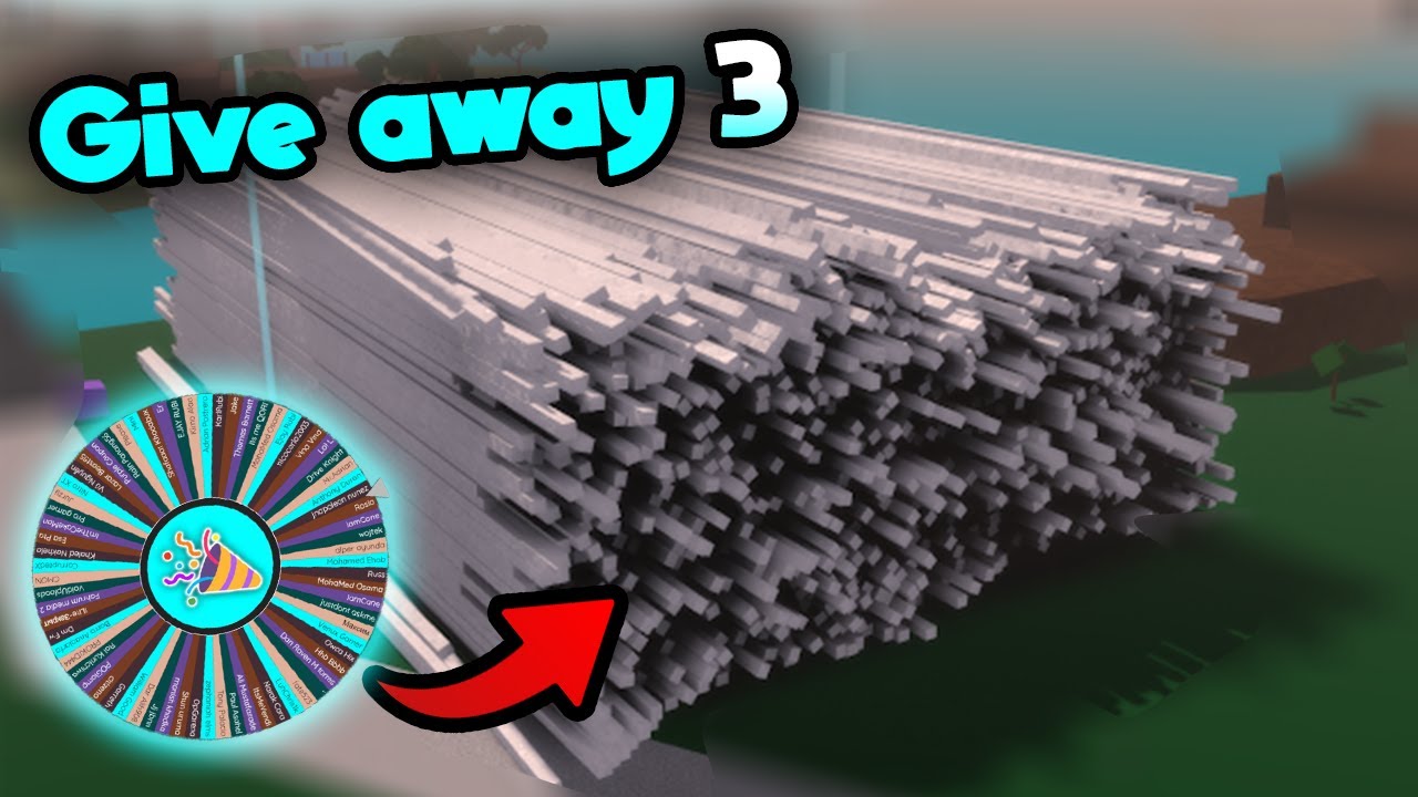 🌳 Step LT2 Wood Giveaway #3 [ Free ] 🌳 Lumber Tycoon 2 Scripts 🌳 ...