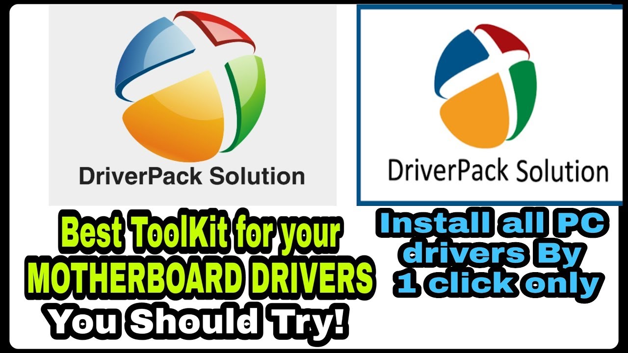 Driverpack solution Best toolkit to install all pc drivers in just 1 ...