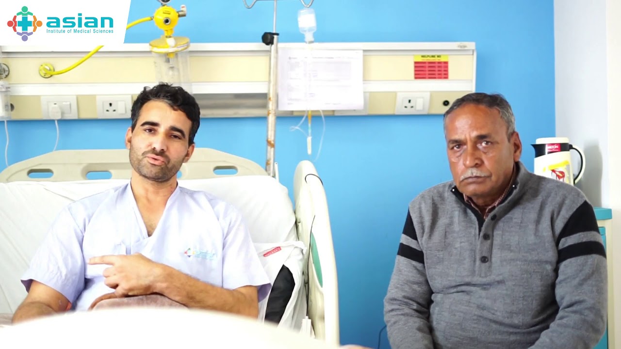 Patient feedback:Mr Jitender Kumar || Brachial artery repair - YouTube