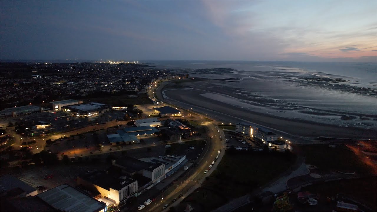 Morecambe 003 / Winter Gardens / Lancashire / Night Flight / Drone ...