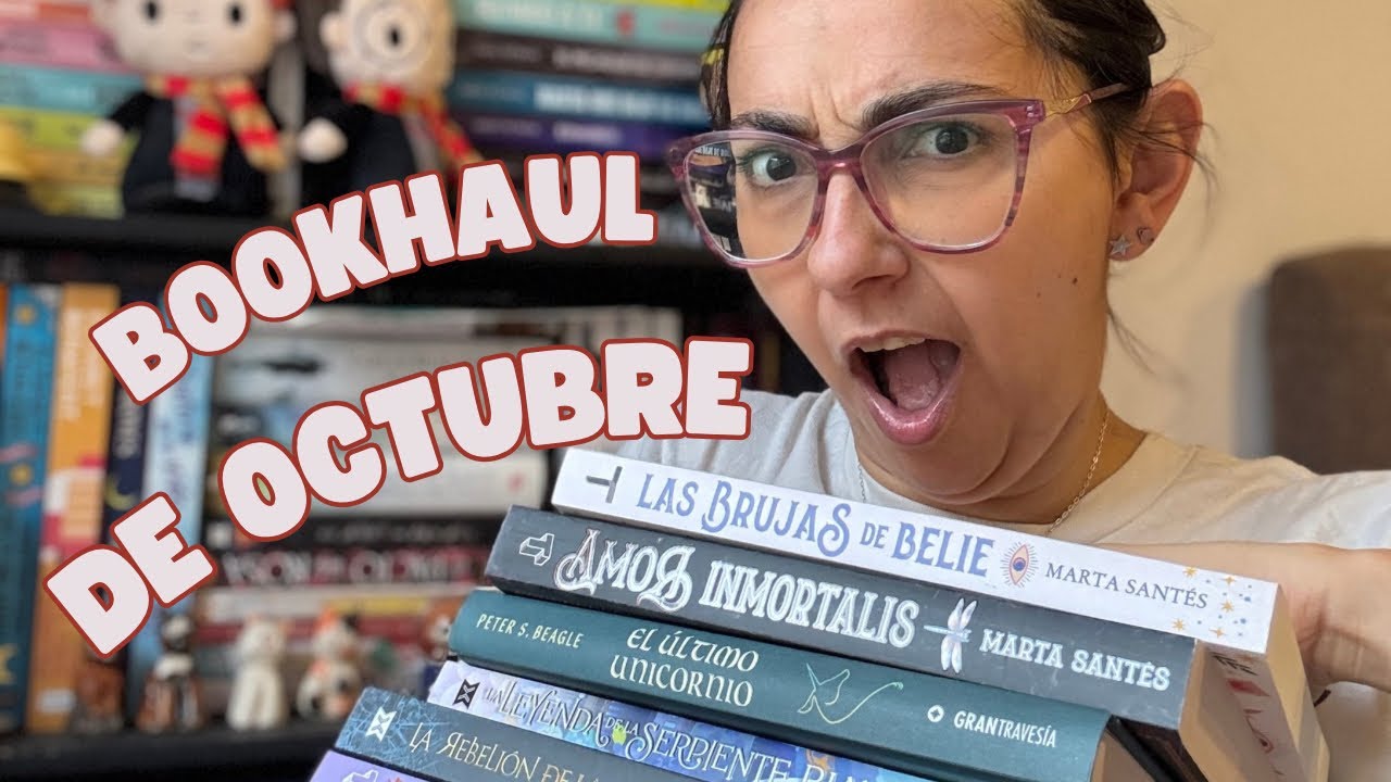 Haul de libros de octubre - YouTube