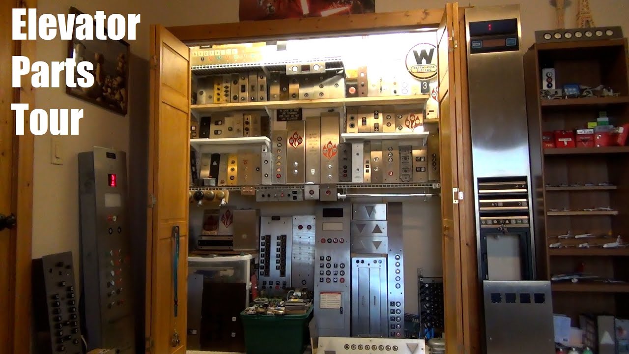 Elevator Parts Tour (as of 3-31-21) - YouTube