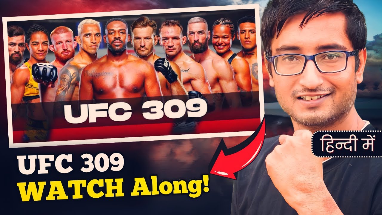 UFC 309 LIVE Watch Along & Commentary | Real-Time Reactions & Expert ...