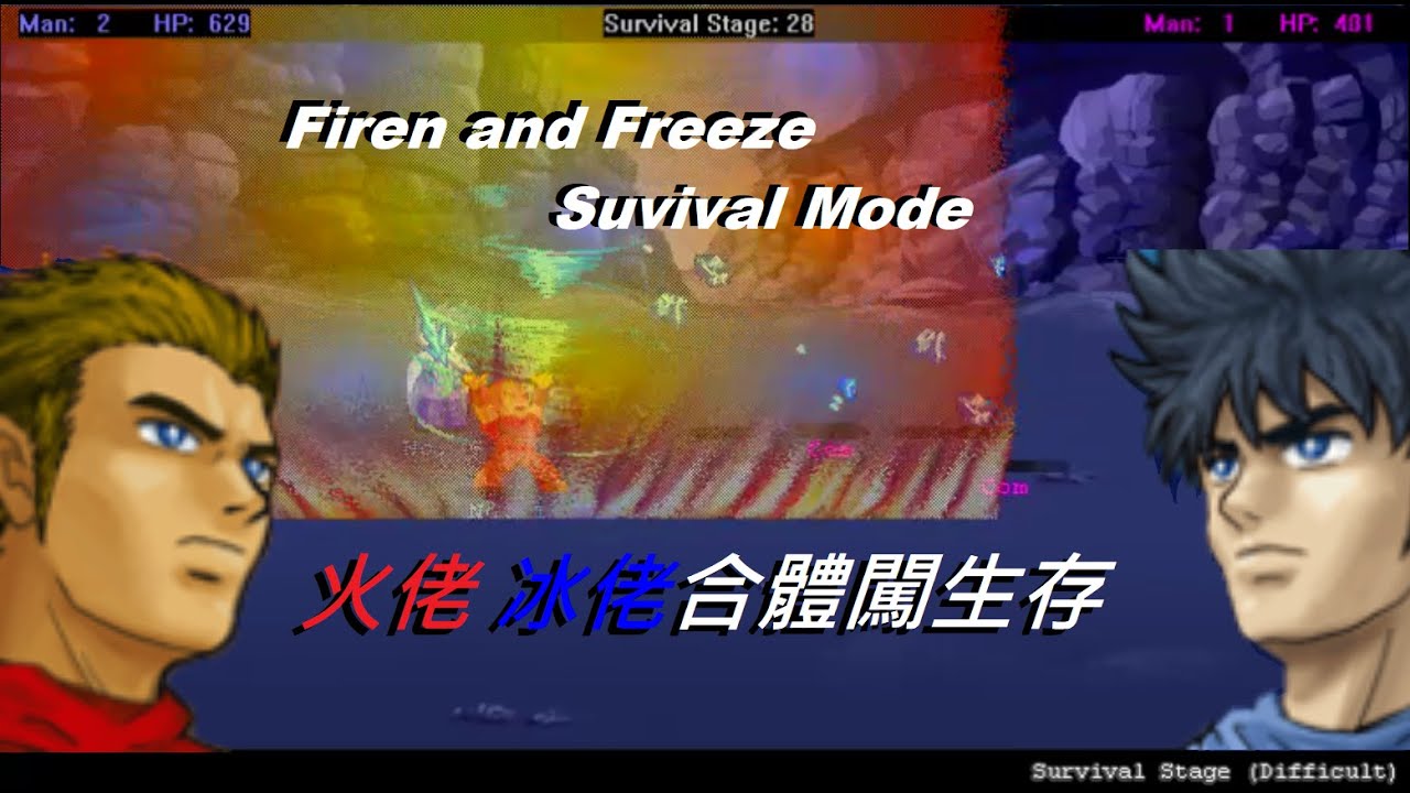 KT-LF2 v2.5F Survival Mode Demo (Firen+Freeze Coop Until Stage 40 ...