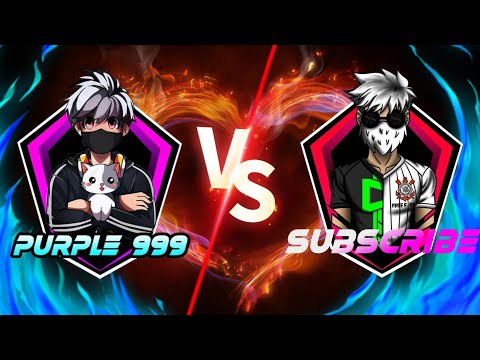PURPLE 999 VS SUBSCRIBE 🔥-1V1 Clash Squad💯Custam