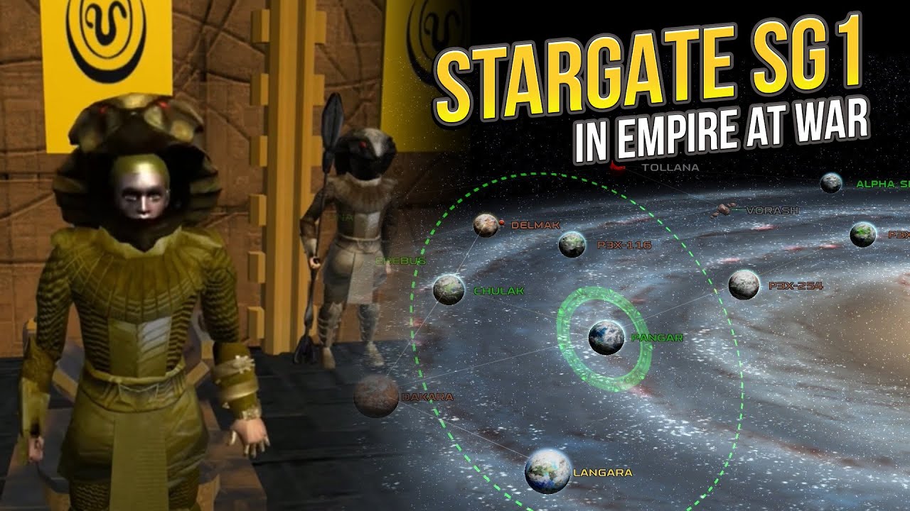 Saving Earth from the System Lords! - Stargate in Empire at War - YouTube