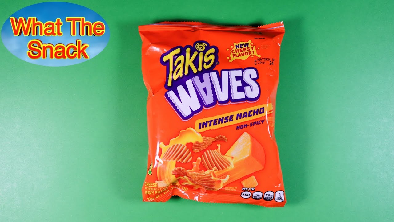 Takis Waves Intense Nacho - YouTube
