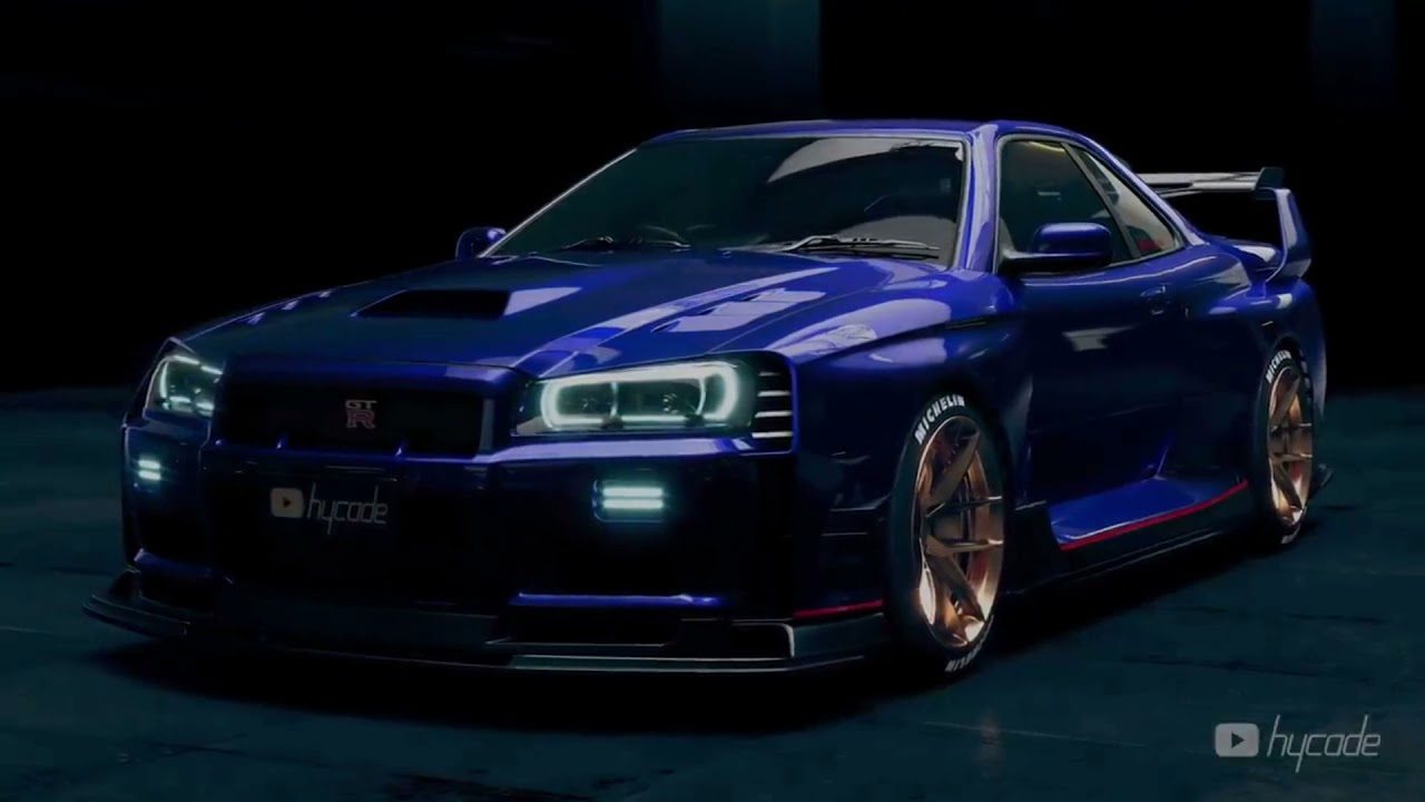 nissan skyline gtr (hardcore) body kit by HYCODE||| - YouTube