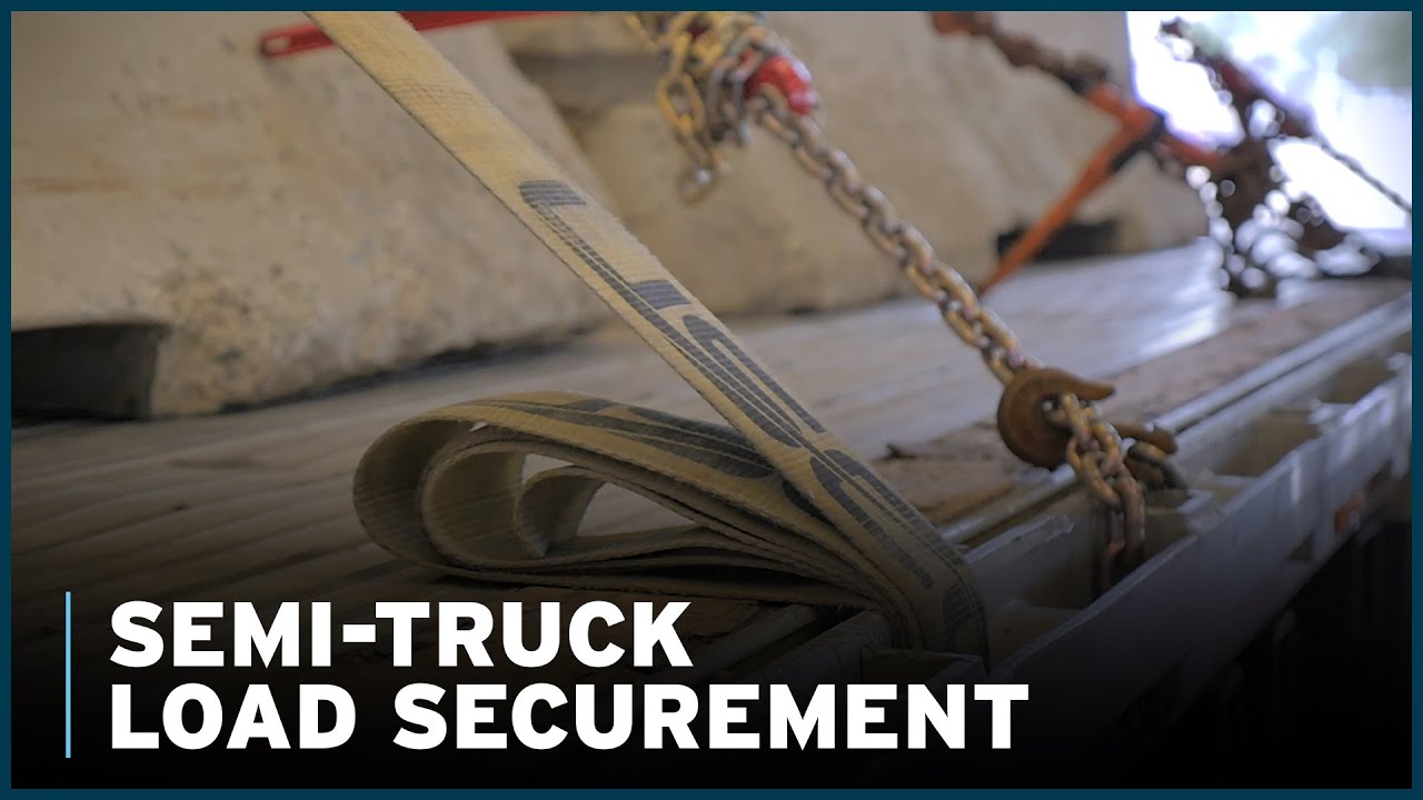 Semi-Truck Load Securement | Craig, Kelley & Faultless, LLC - YouTube